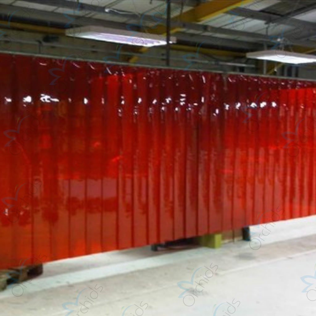 PVC Strip Curtain (RED) (OR/PVC/03)